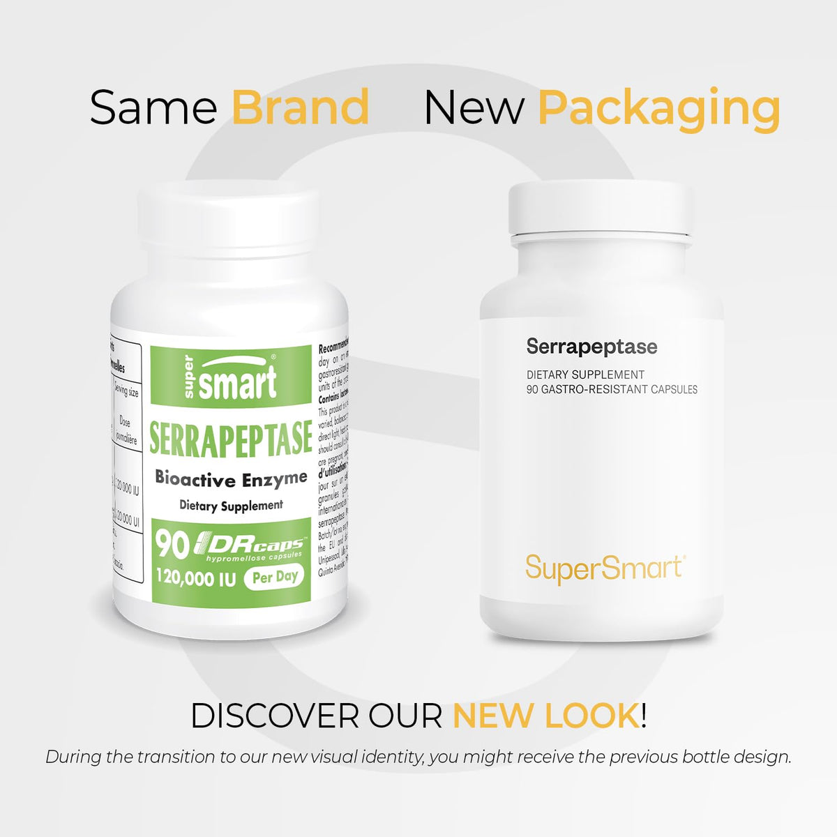High potency Serrapeptase 140000 IU