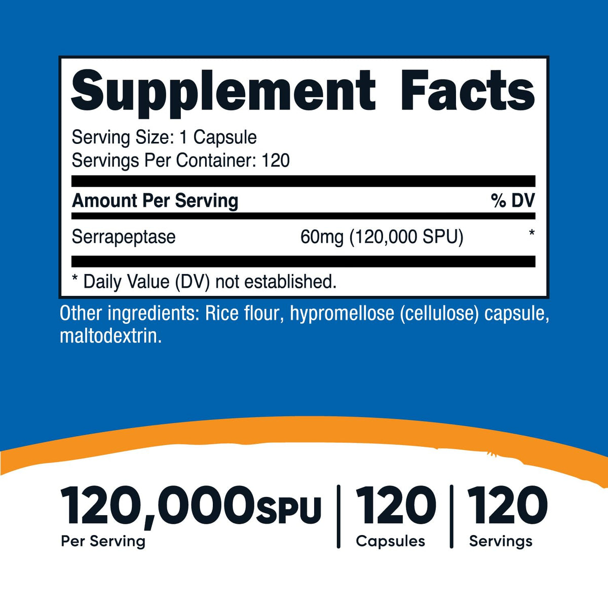 high potency serrapeptase for digestion