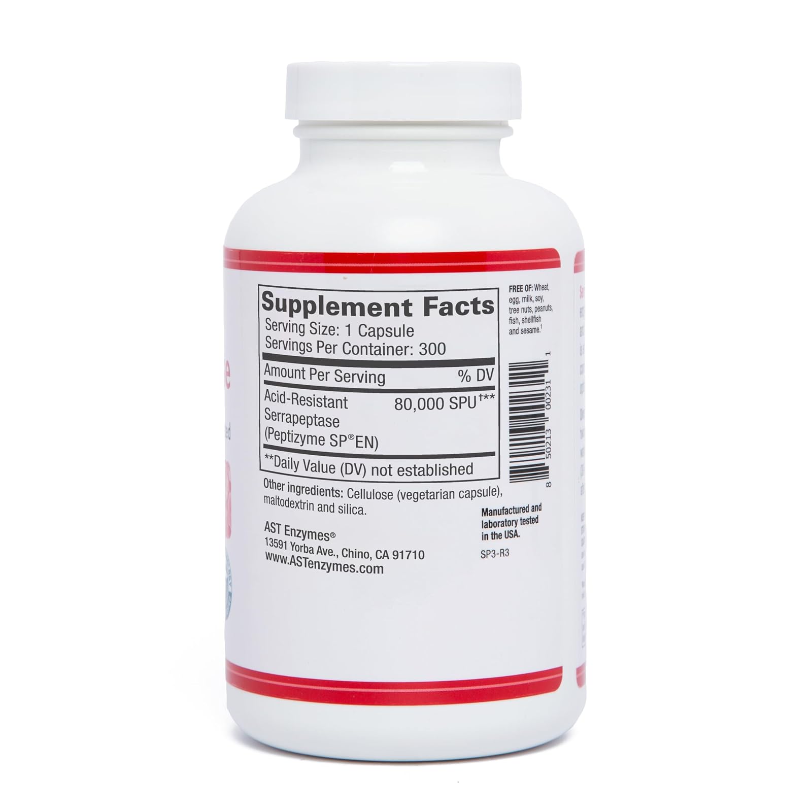 High potency serrapeptase for digestion