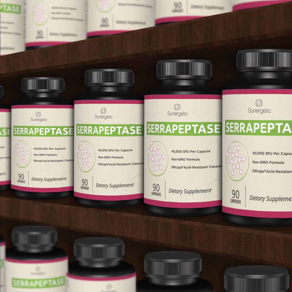 High potency Serrapeptase for inflammation relief