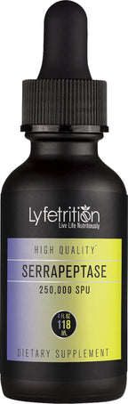 High potency Serrapeptase liquid formula