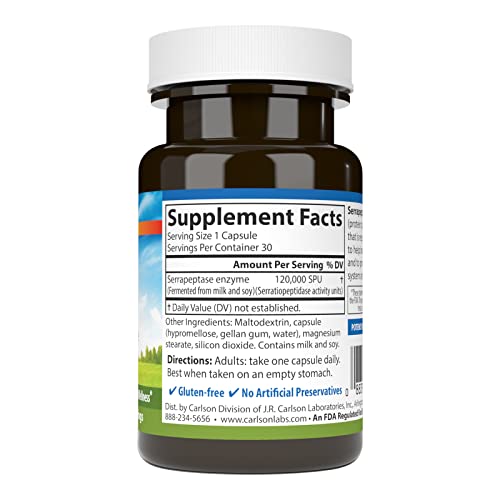 high potency Serrapeptase supplement