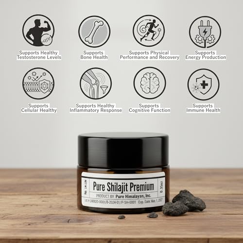 High potency Shilajit for energy