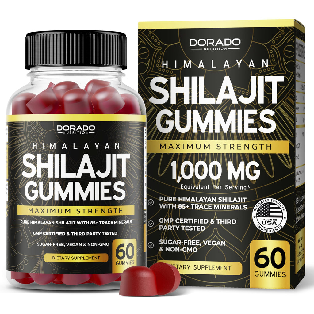 high potency shilajit gummies