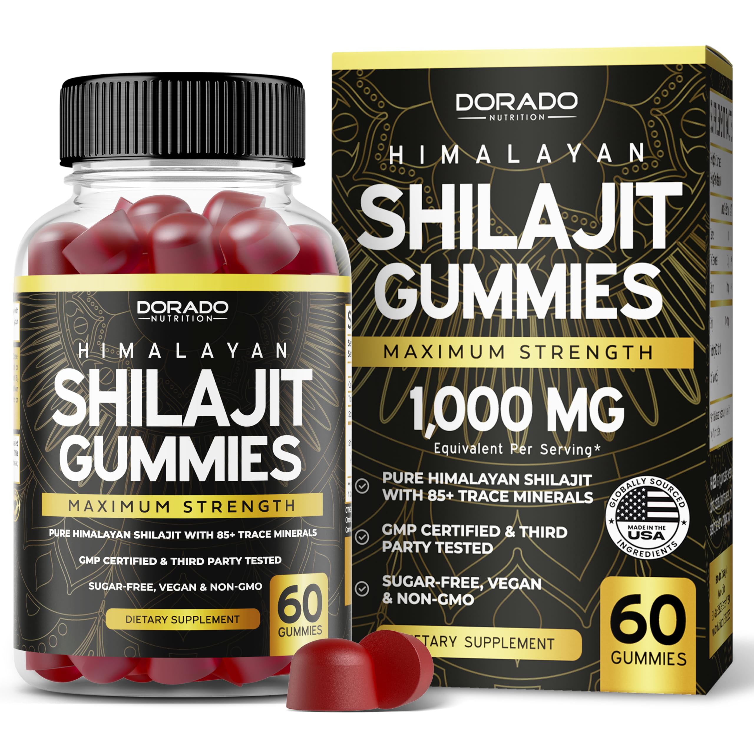 high potency shilajit gummies