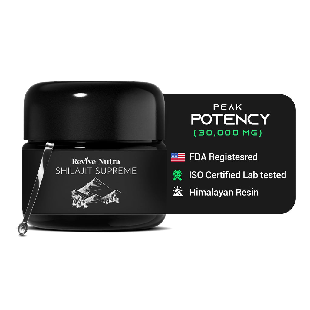 High potency shilajit resin benefits