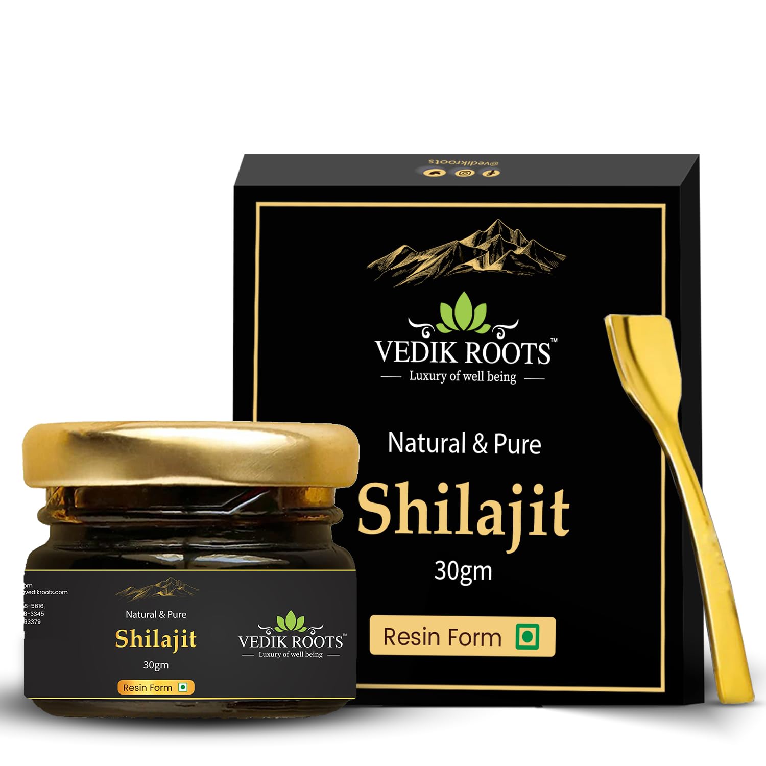 high potency shilajit resin