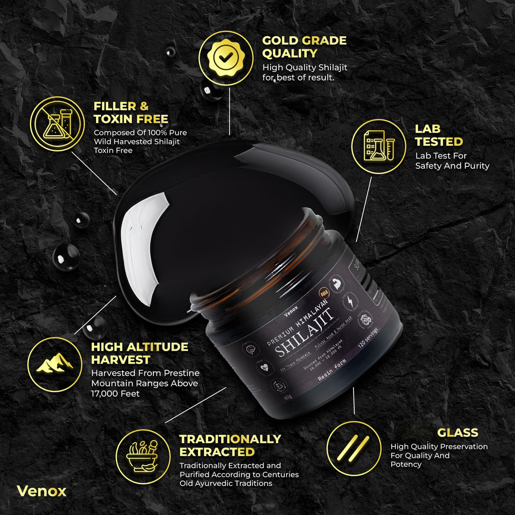 high potency shilajit resin