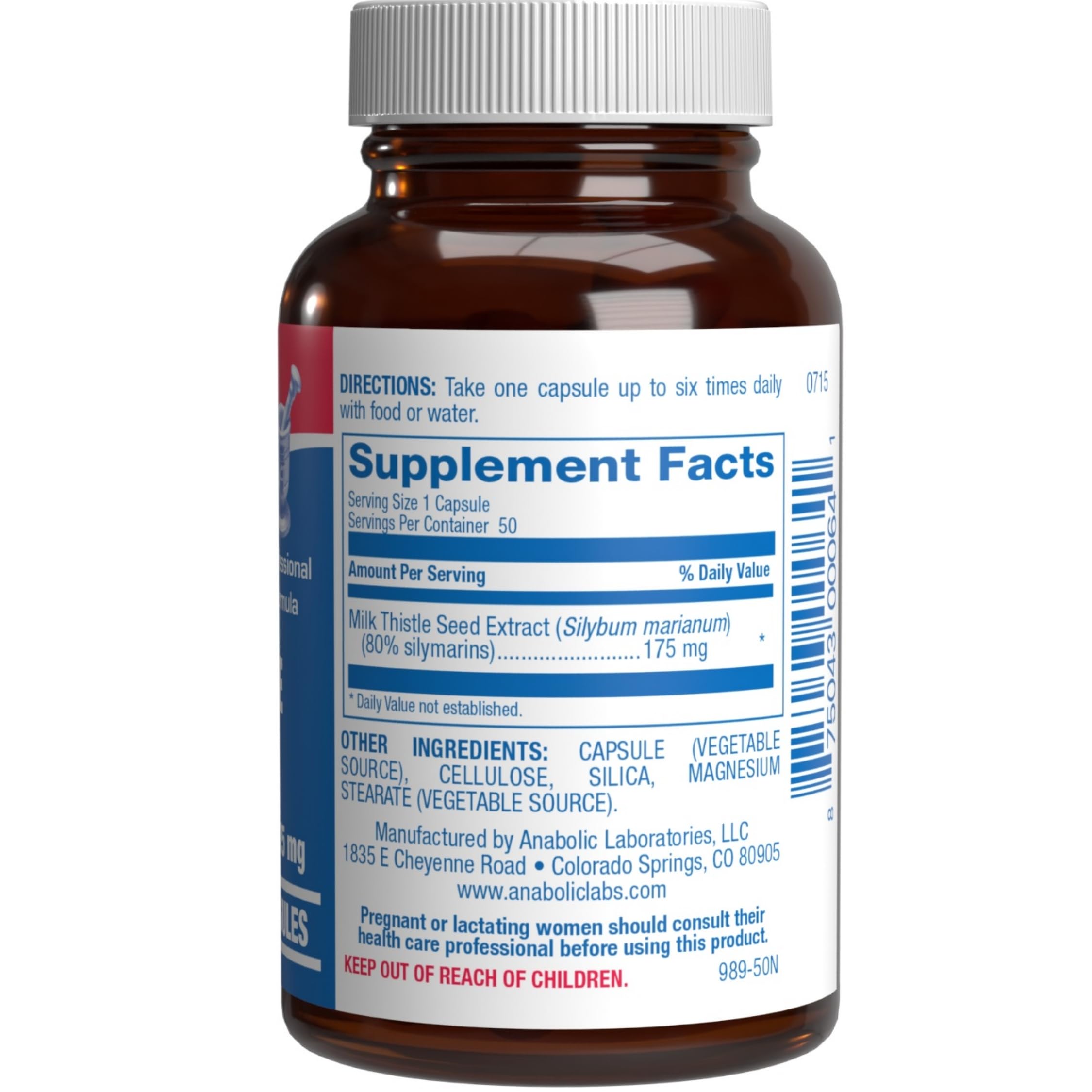 high potency silymarin capsules