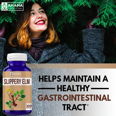 High potency Slippery Elm 900mg capsules