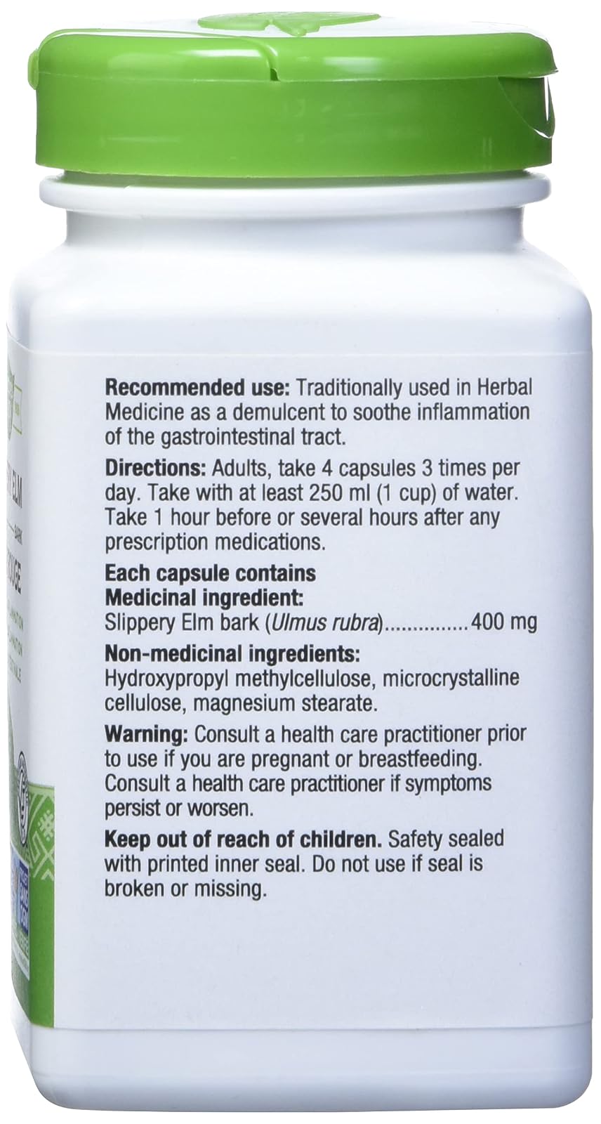 High potency Slippery Elm Bark supplement
