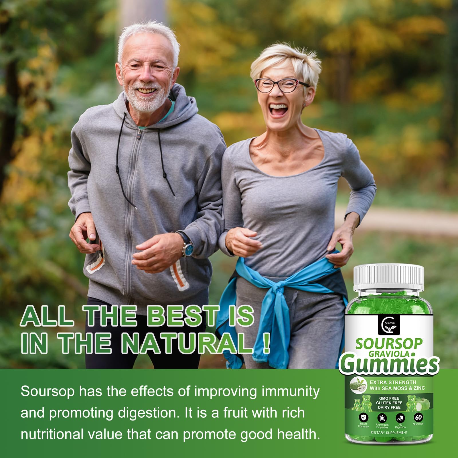 High potency Soursop Graviola gummies