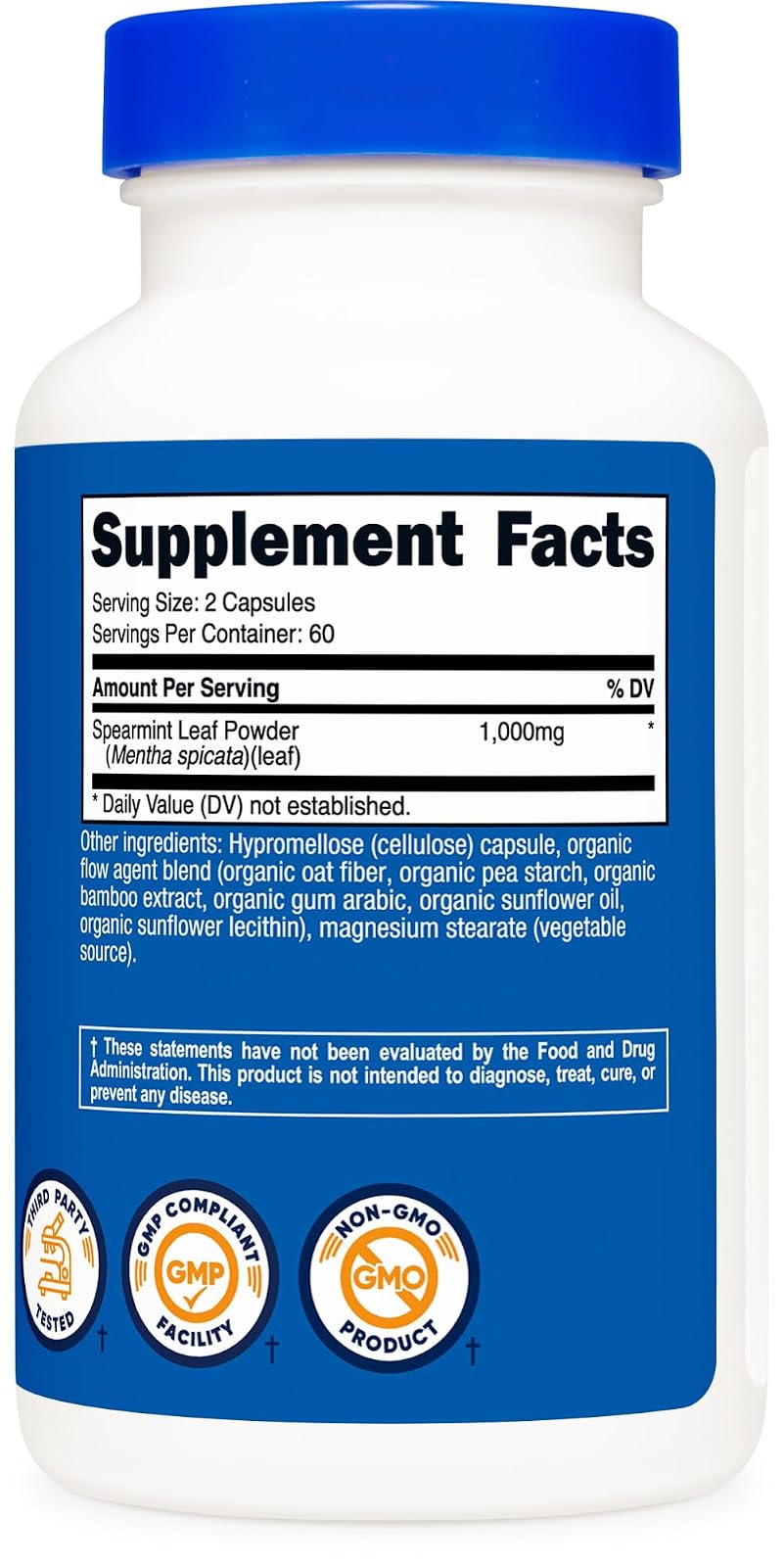 high potency spearmint leaf capsules