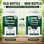 high potency spirulina & chlorella supplement