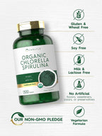 high potency spirulina chlorella tablets