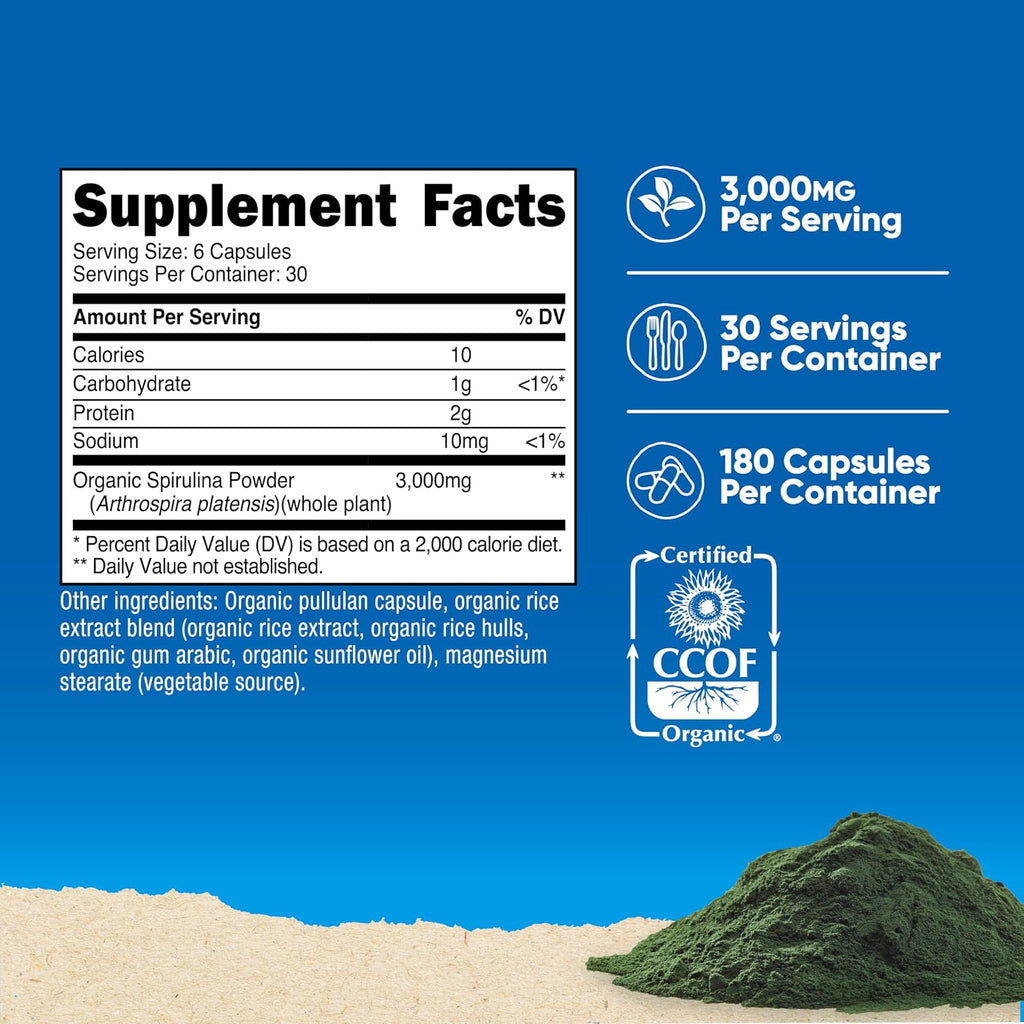 high potency spirulina for energy