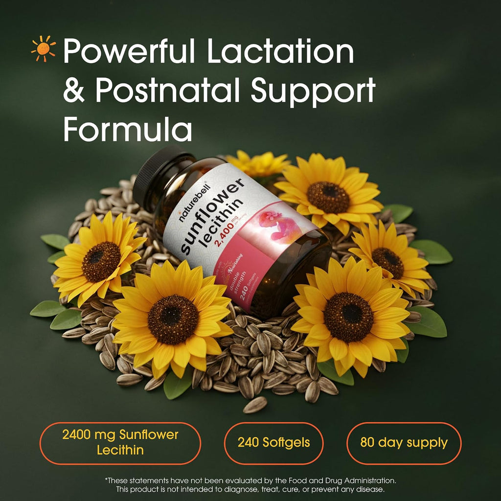 high potency sunflower lecithin capsules
