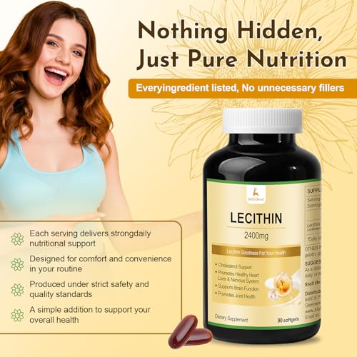 high potency sunflower lecithin supplement