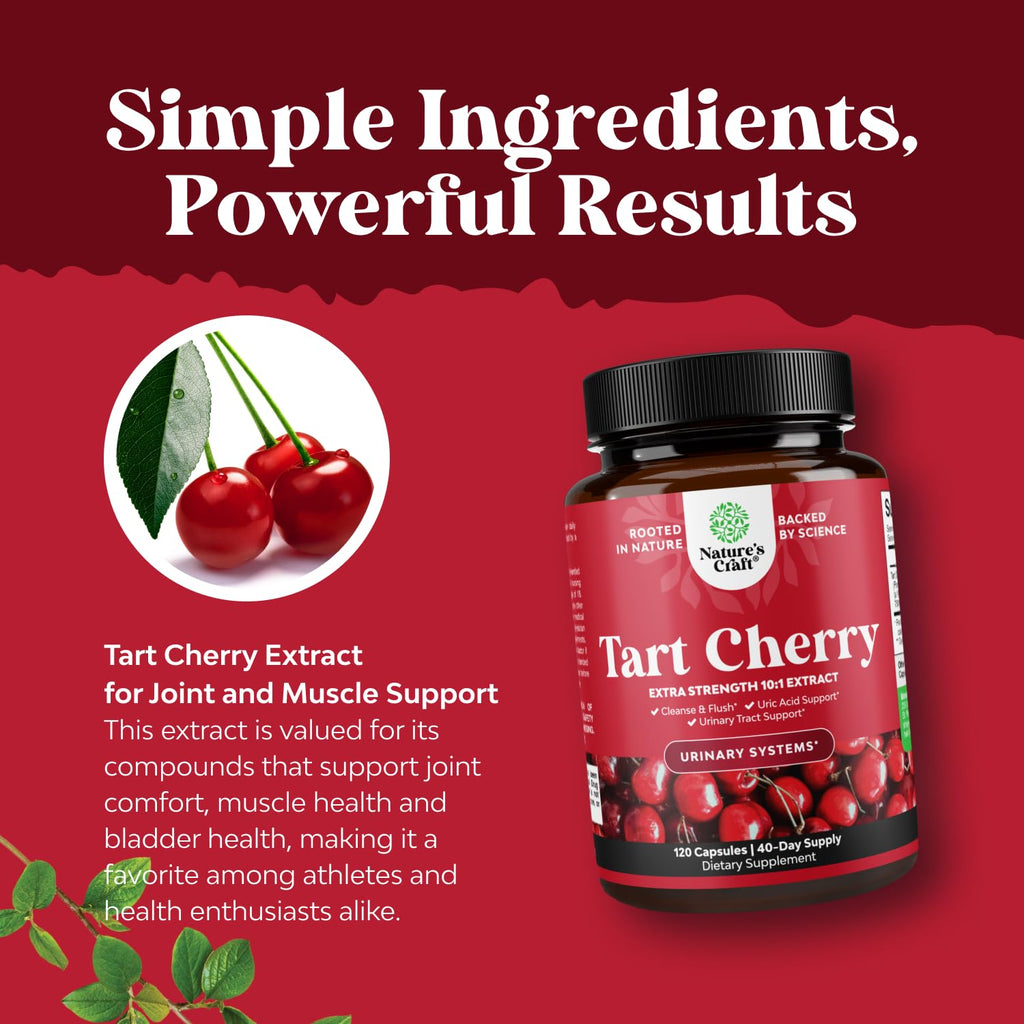 high potency tart cherry capsules