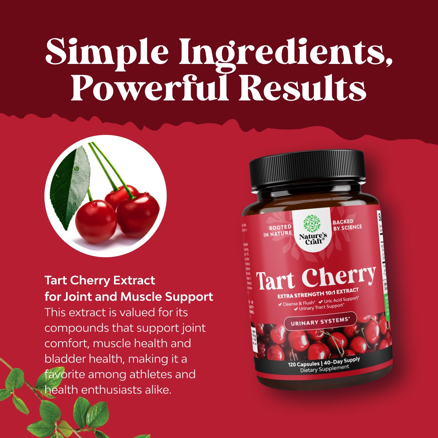 high potency tart cherry capsules