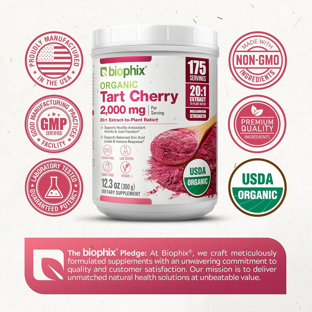 high potency tart cherry powder