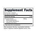 high potency tart cherry supplement