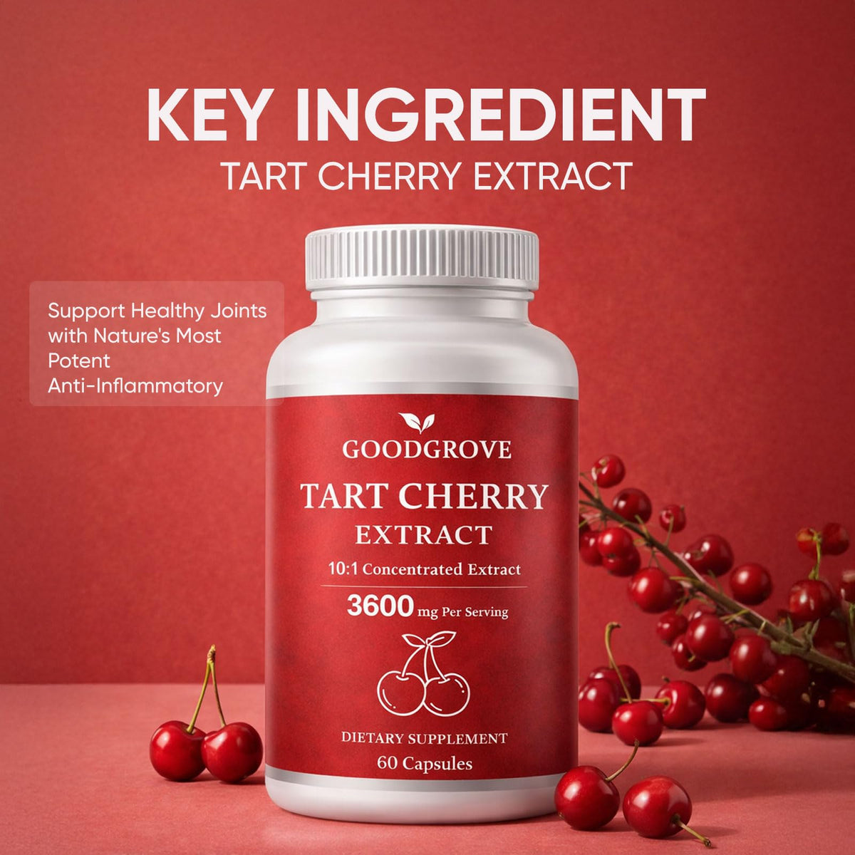 high potency tart cherry supplement