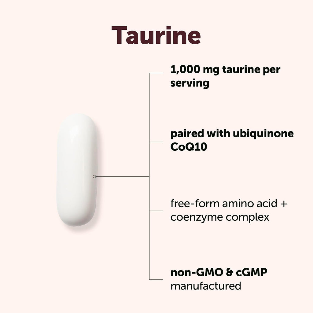 High potency taurine 1000 mg supplement