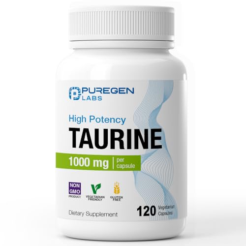 High potency taurine supplement benefits