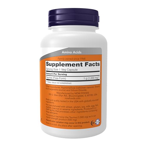 high potency taurine supplement
