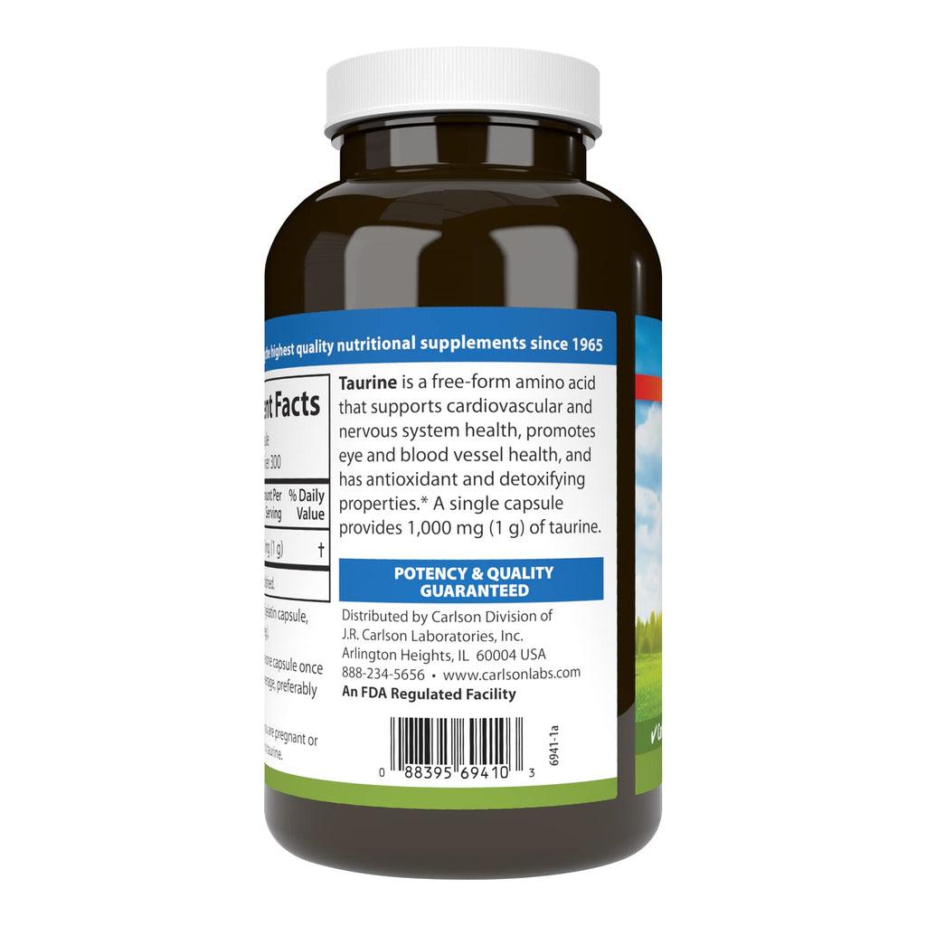 high potency taurine supplement
