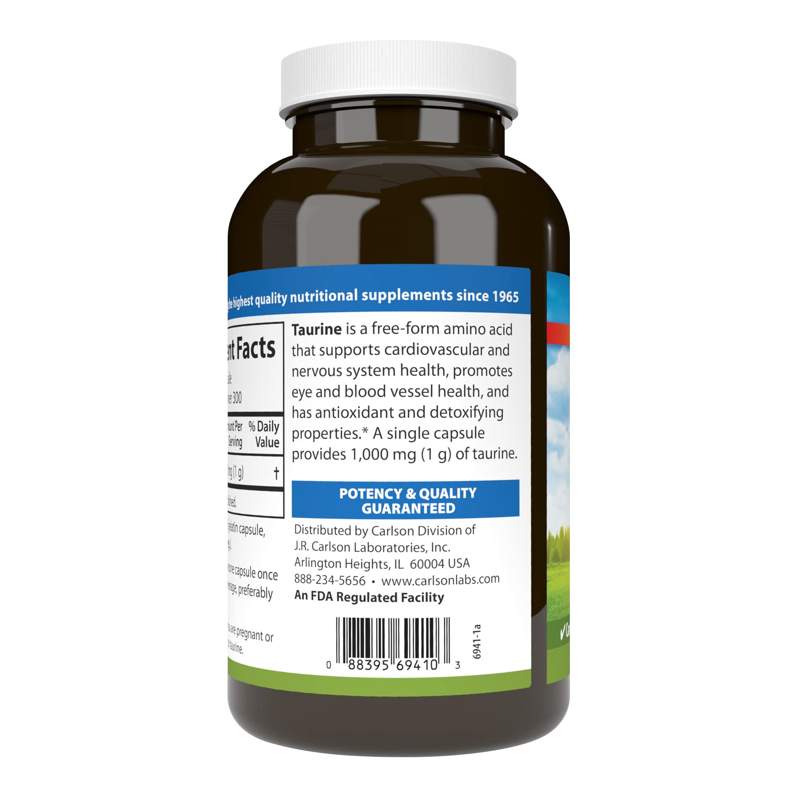 high potency taurine supplement