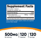 High potency Thiamin supplement for wellness