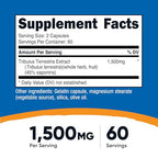 High potency Tribulus capsules for men