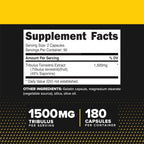 High potency Tribulus supplement capsules