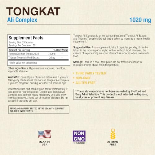 high potency tribulus terrestris capsules