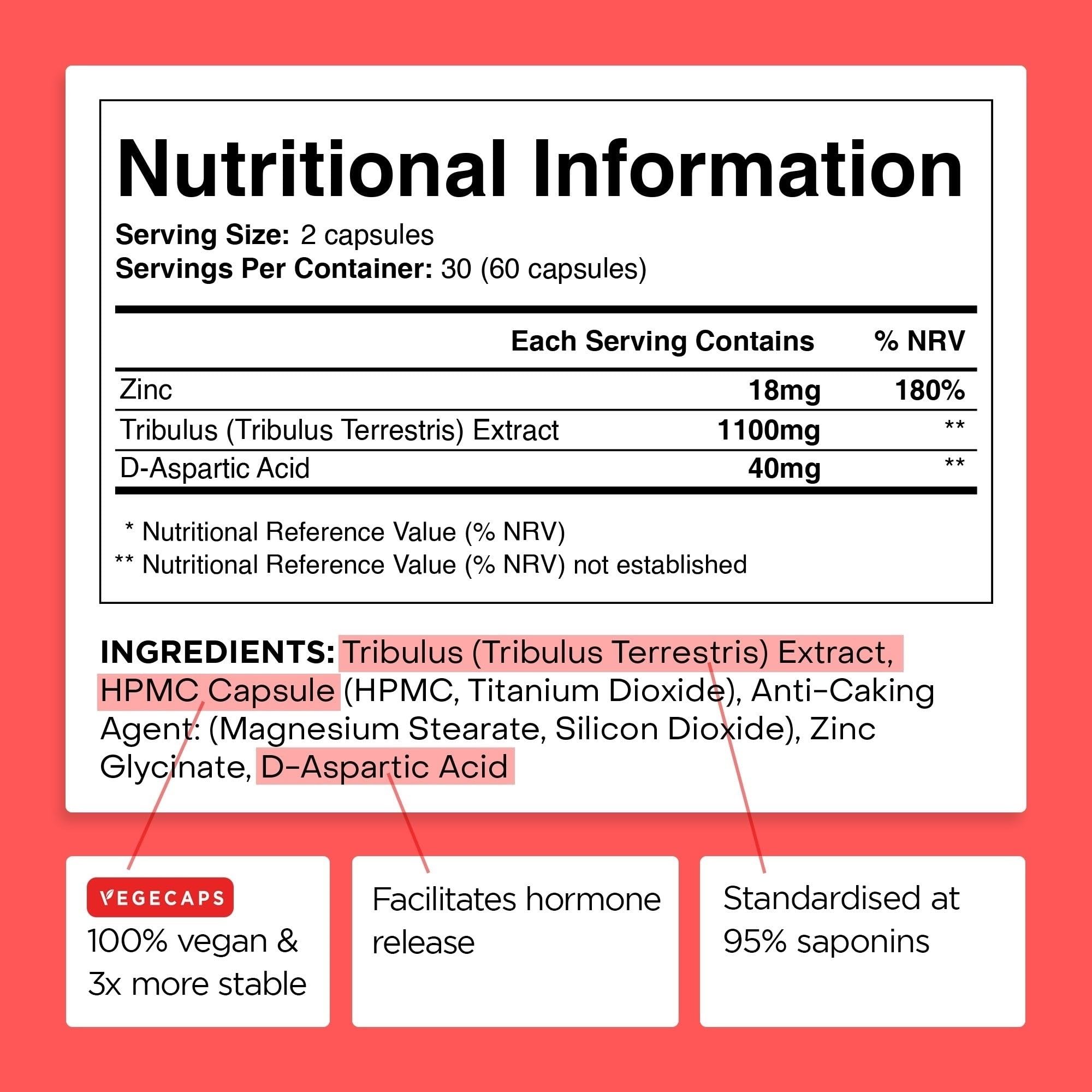 high potency tribulus terrestris formula