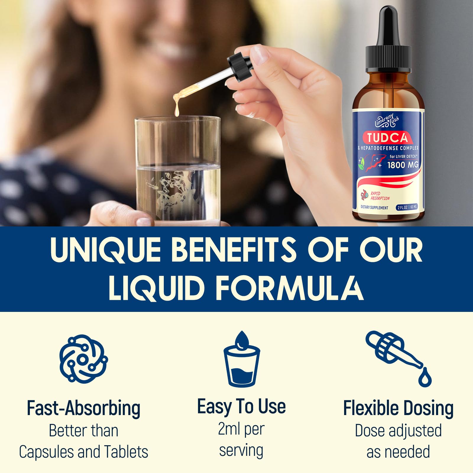 high potency TUDCA liver drops