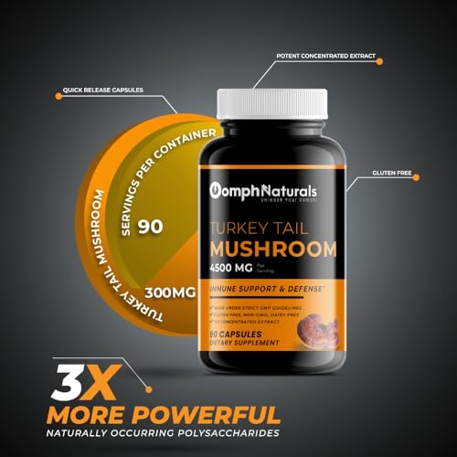 High potency Turkey Tail mushroom extract