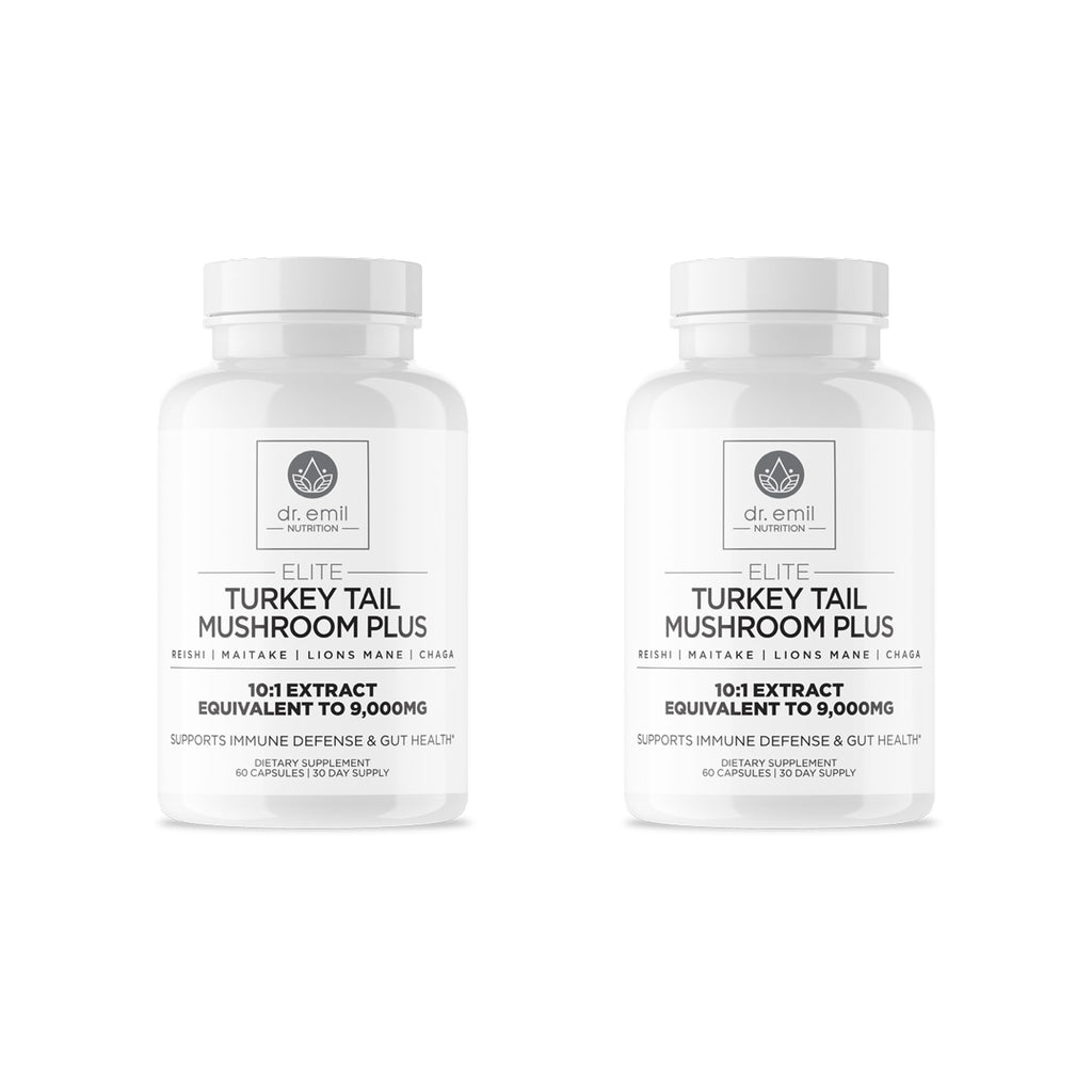 high-potency turkey tail mushrooms
