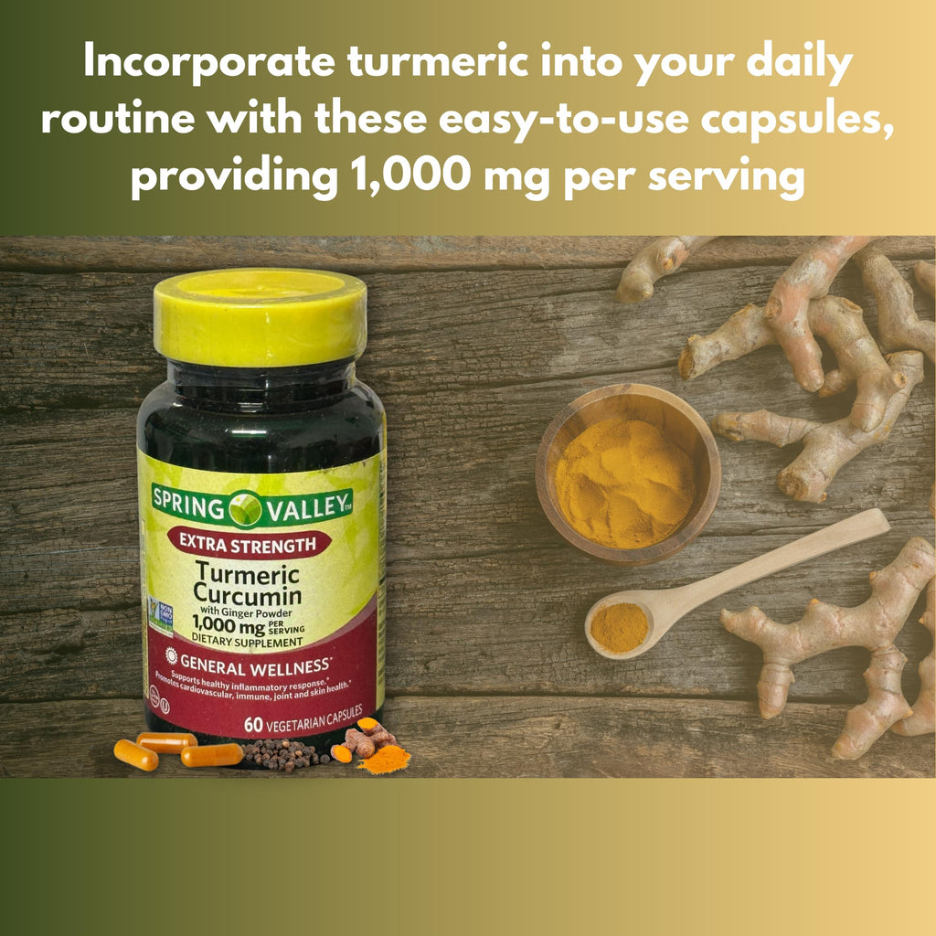High potency turmeric capsules 1000mg