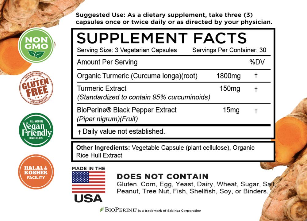 high potency turmeric capsules