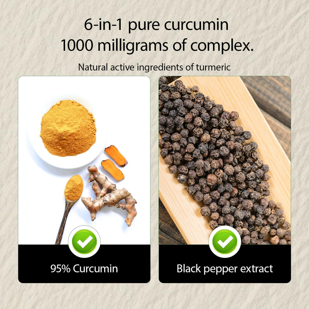 high potency turmeric curcumin 1000 mg supplement