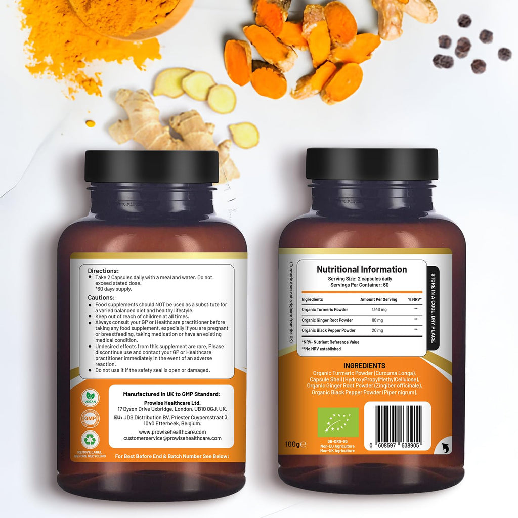High potency turmeric curcumin 1440 mg