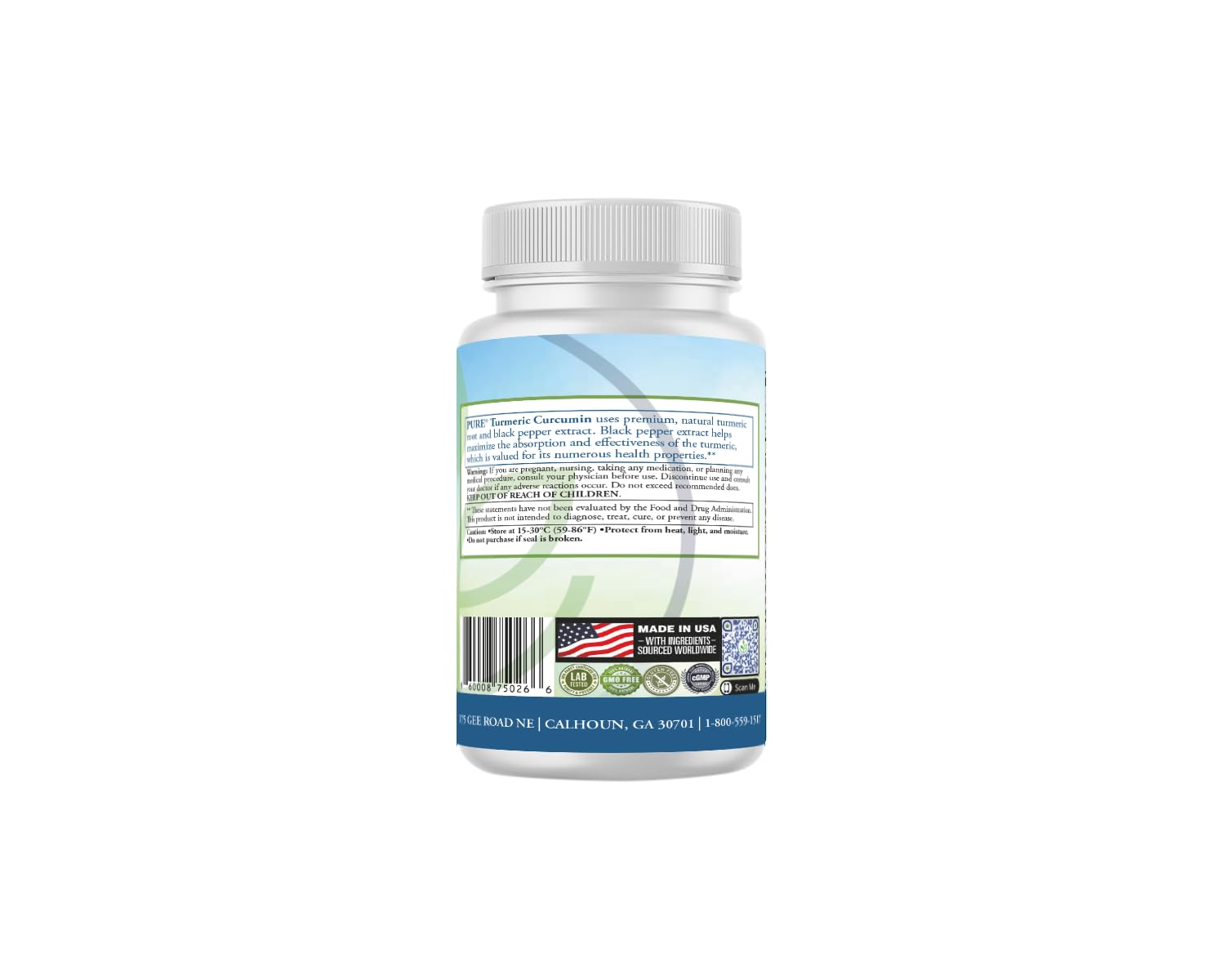 high potency turmeric curcumin 750 mg