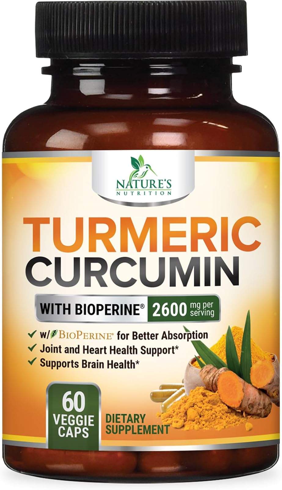 high potency turmeric curcumin capsules