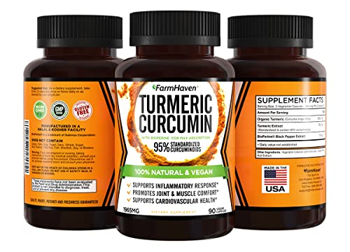 high potency turmeric curcumin capsules