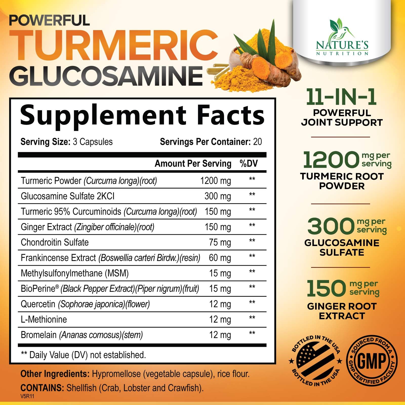 high potency turmeric curcumin capsules