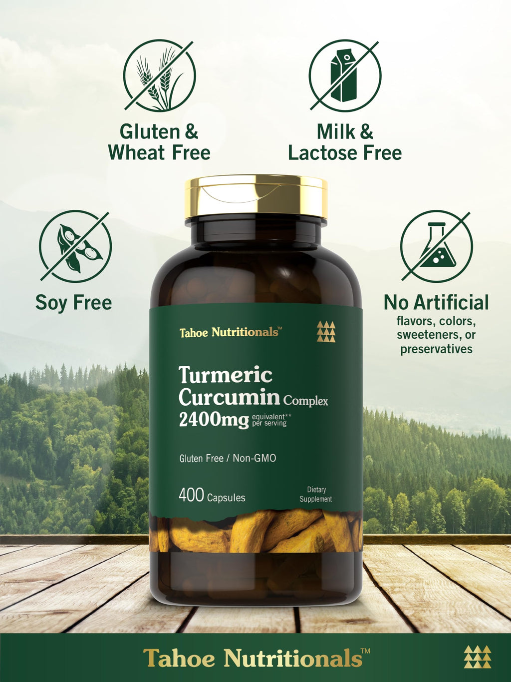 high potency turmeric curcumin capsules