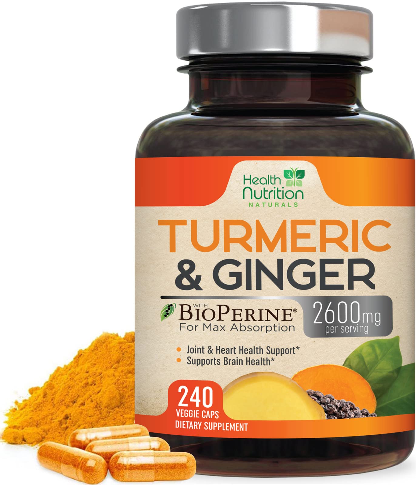 high potency turmeric curcumin capsules